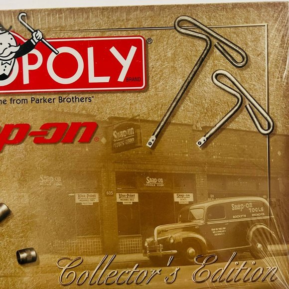 Hasbro | Games | Vintage Monopoly Snapon Tools Collectors Edition 200 ...